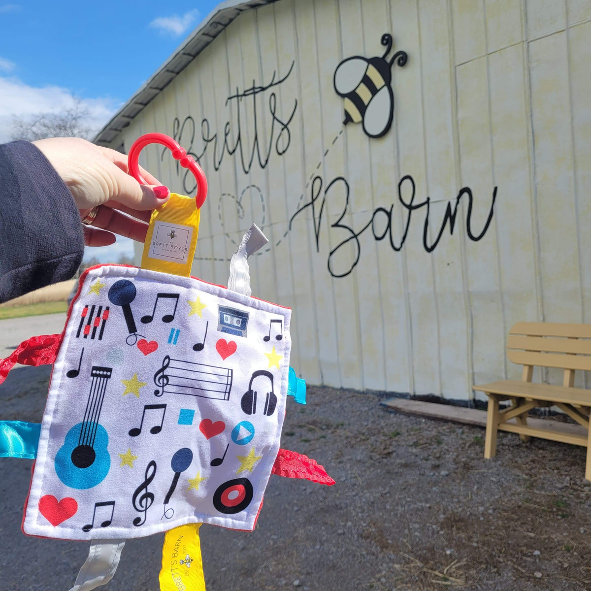 Baby Jack Created The Music City Crinkle Lovey with The Brett Boyer Fo ...